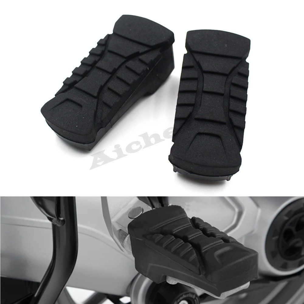 Motorcycle Front Rear Footpeg Plate Footrest Rubber for BMW R1200GS LC ...