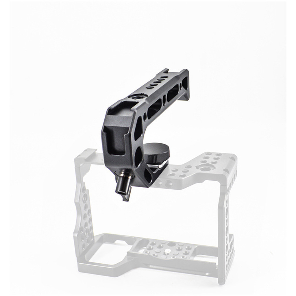XT-XINTE Camera Top Handle with Cold Shoe Camera Hand Grip 1/4 3/8 ...