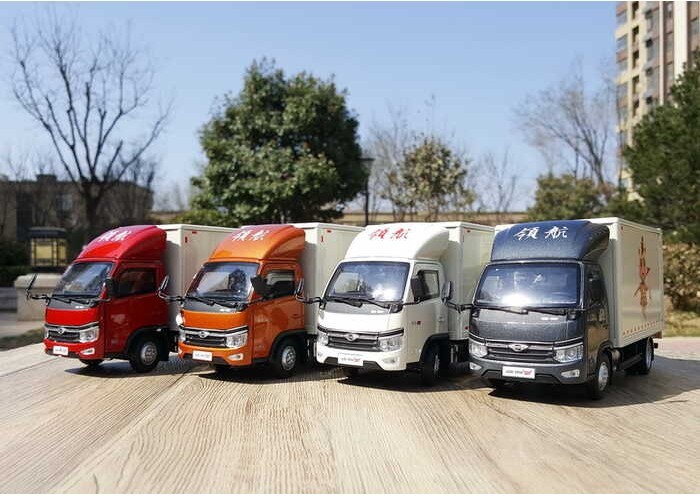 Exquisite Alloy Gift 1:24 Scale Foton AUMARK S1 Delivery Van Truck ...