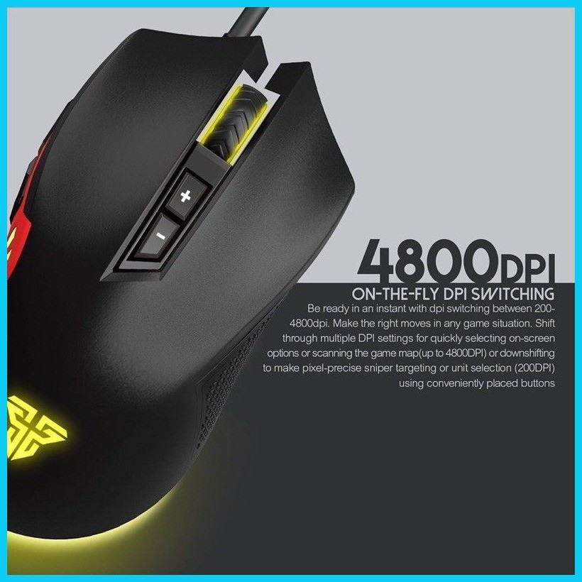 ♒ ﹊ FANTECH X15 Phantom Macro RGB Gaming Mouse Best for Gaming ...