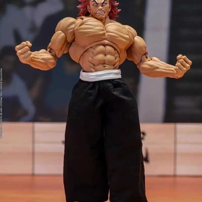 Storm Hanma Yujiro Action Figure St 1/12 Grappler Serie Anime Figures ...