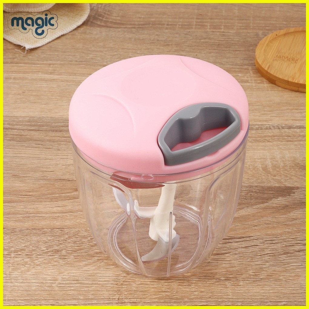 Hand Chopper Manual Rope Food Processor With Pounding Garlic Cutting ...