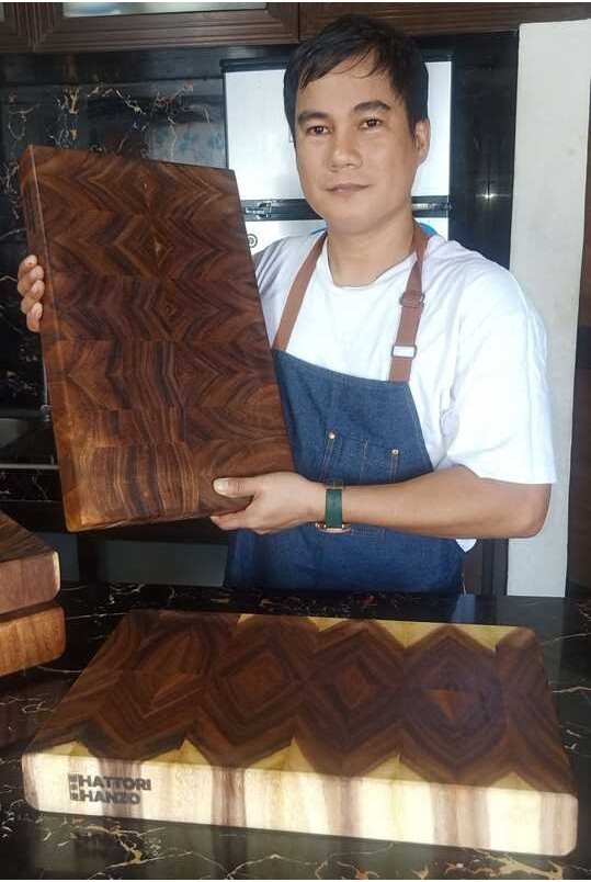 Magsusumbrero Hanzo HH Heavy Duty Walnut Butcher Block, Thick End Grain ...
