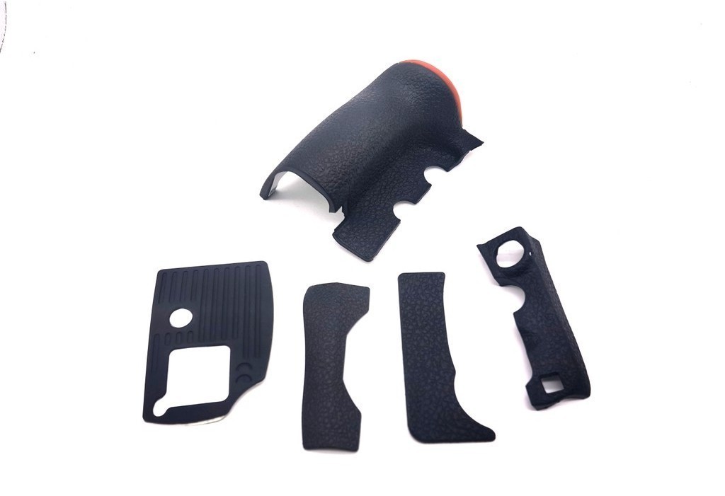 5 pcs(1set) For Nikon D810 Body Rubber Grip / Bottom / Rear Thumb ...