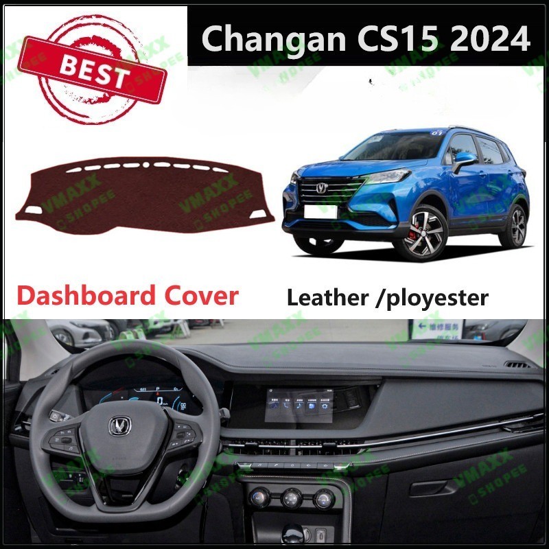 Changan CS15 2024 Dashboard Cover Pad Leather Car Accessories Interior Sun Visor Anti Skid Mat ...
