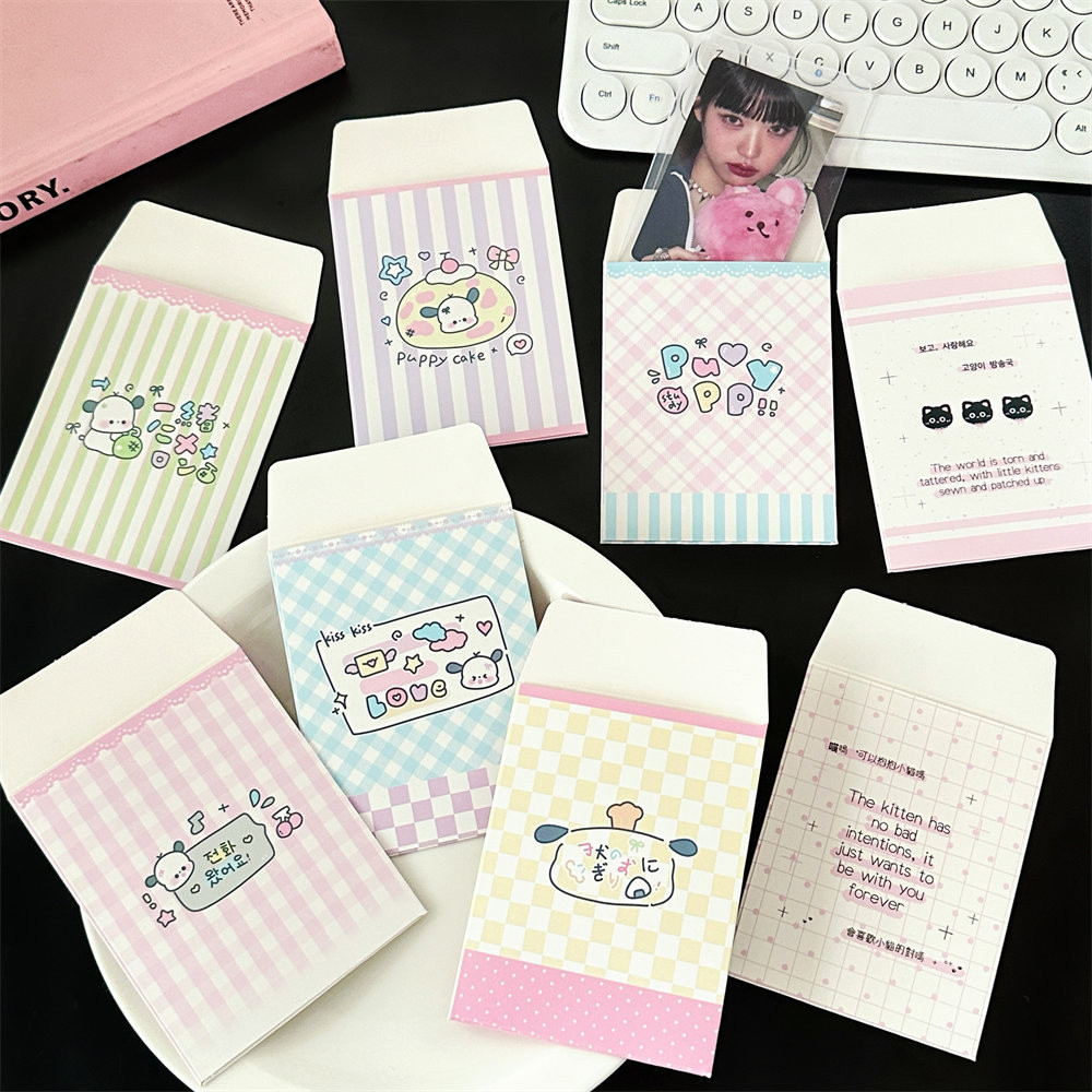 Ins Korean Card Holder Envelope Bag High-value Kraft Paper Small ...