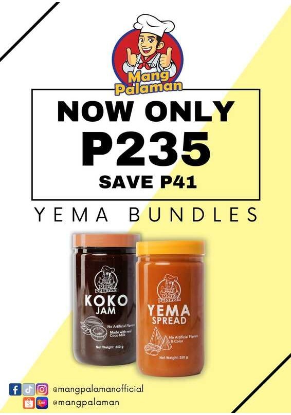 MANG PALAMAN YEMA BUNDLE 1 (Yema + Koko) | Shopee Philippines