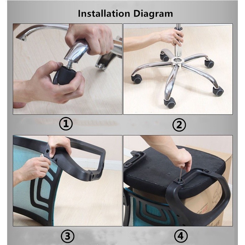 Home Zania CLEARANCE SALE Office Adjustable Chair Reclining Strong ...