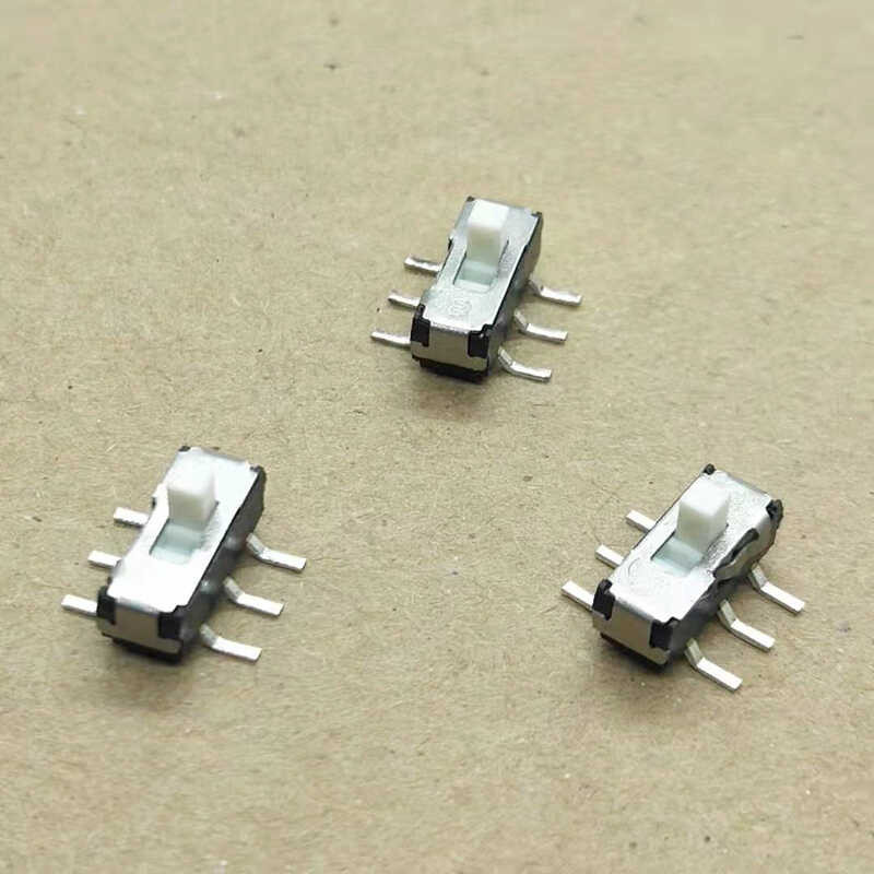 MS22D 6-pin 2-position patch toggle switch, small sliding handle, 2MM ...