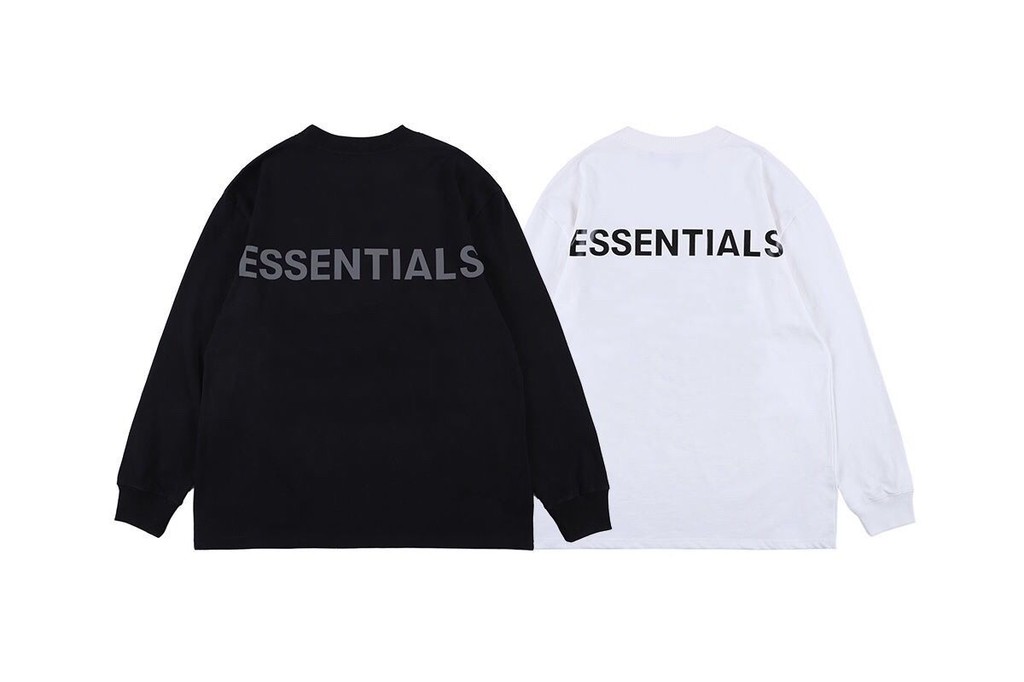 Fear of God Essentials Of Double-line 3M Reflective Long-sleeved Base ...