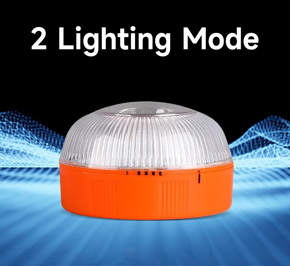 Flashlight Magnetic Induction Strobe Led Car Emergency Light Road ...