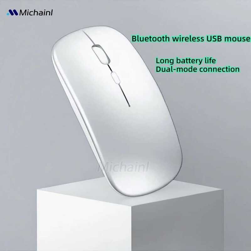 Tt Wireless Laptop PC Bluetooth Rechargeable Es Computer Silent Mice ...
