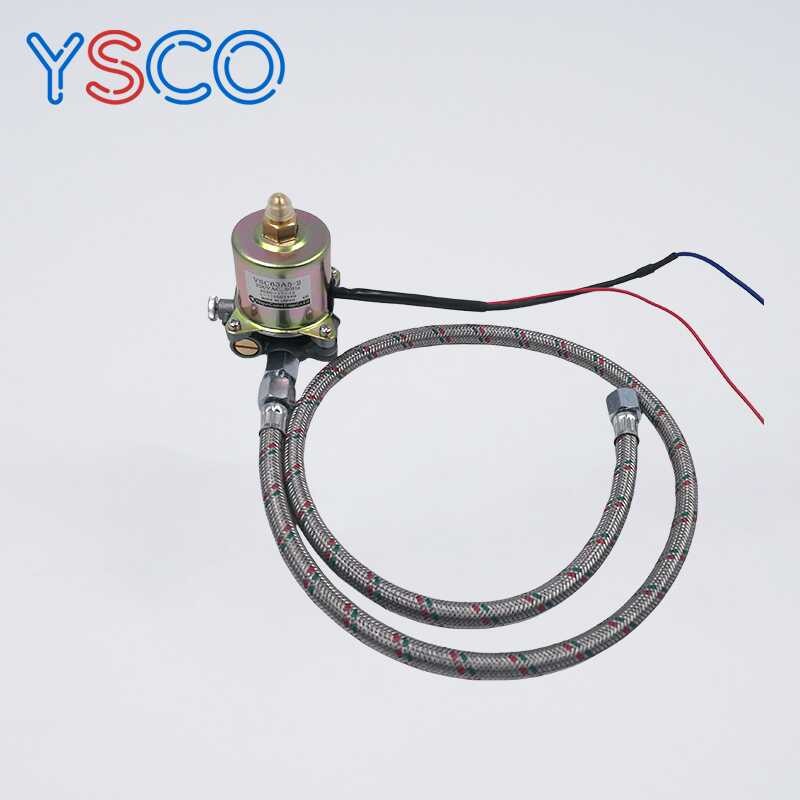 Combustion engine oil pipe, electromagnetic pump inlet hose, 2-point ...