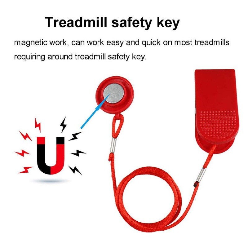 Running Machine Safety Key Universal Treadmill Magnetic Security Switch ...
