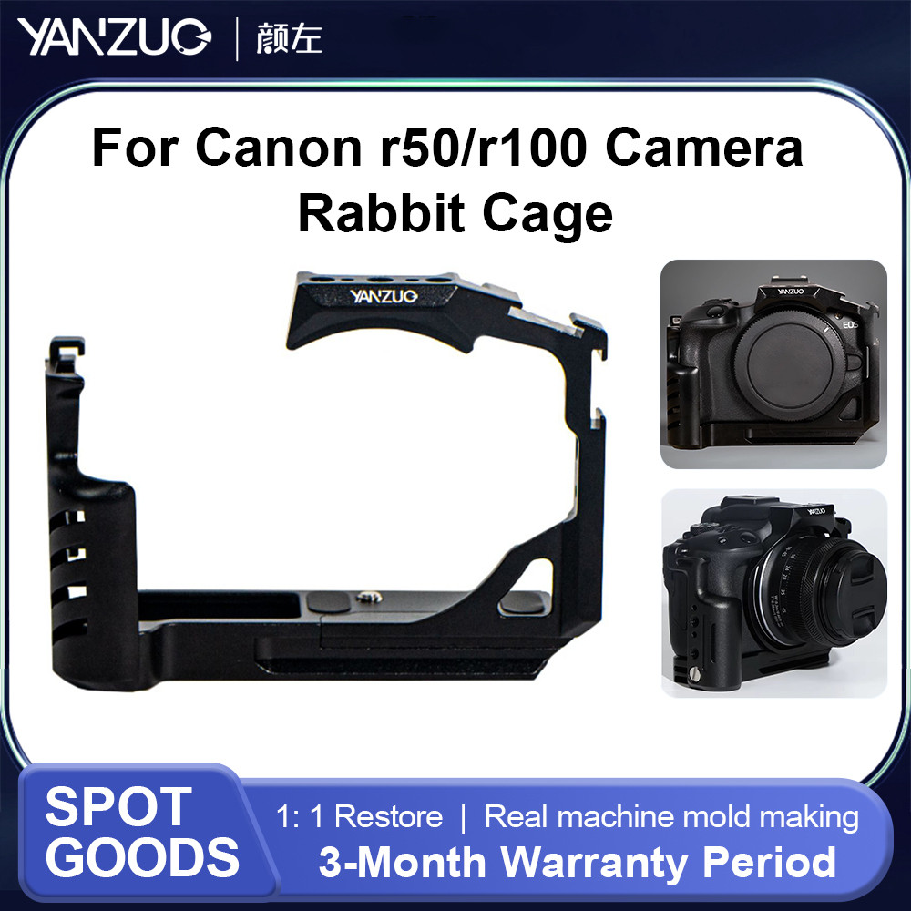 r50 YANZUO Camera Cage For Canon R50/R100 Aluminum SLR Photography ...