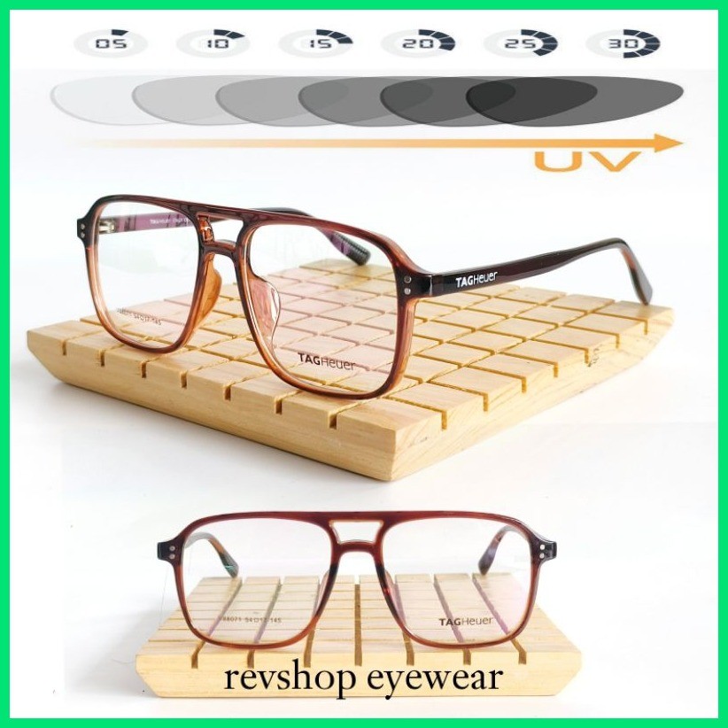 Tag Heuer Aviator Men's Fashion Eyeglass Frames | Shopee Philippines