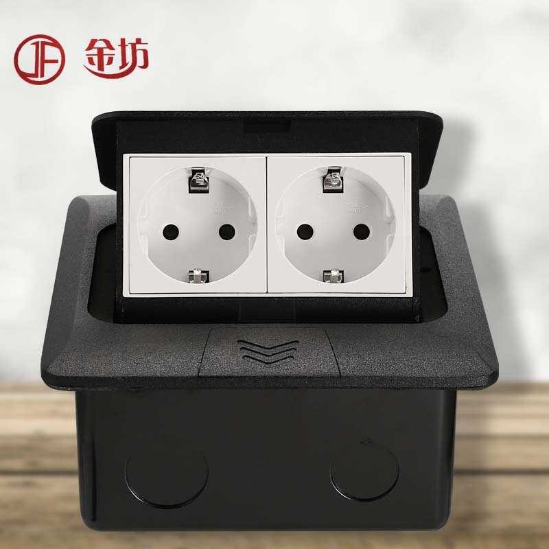 145 two European standard ground sockets, fast and slow pop-up ground ...