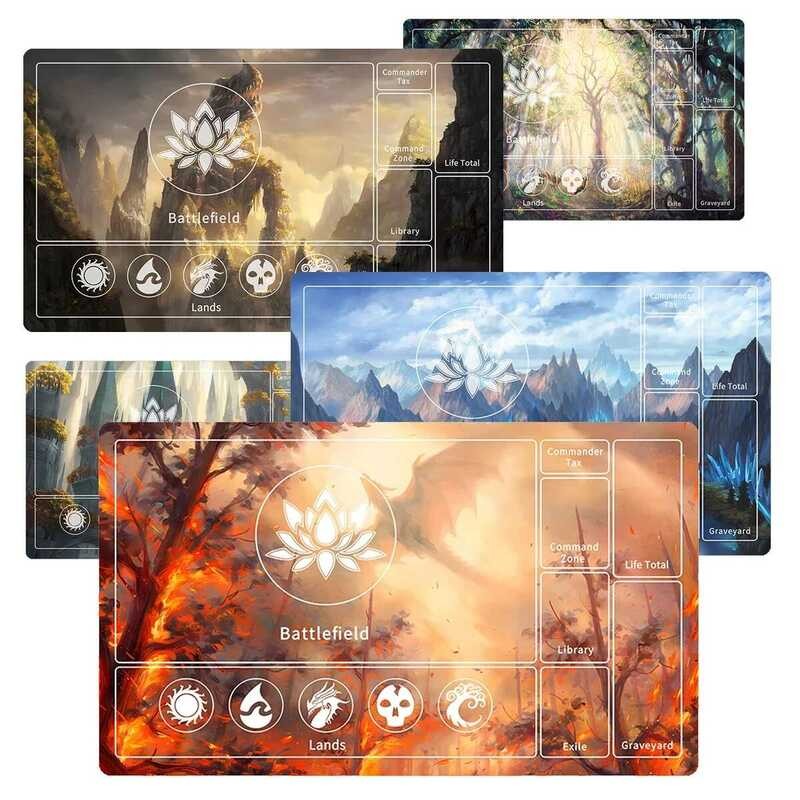 Game table game card mat for (MTG) fighting plate TCG game field card ...