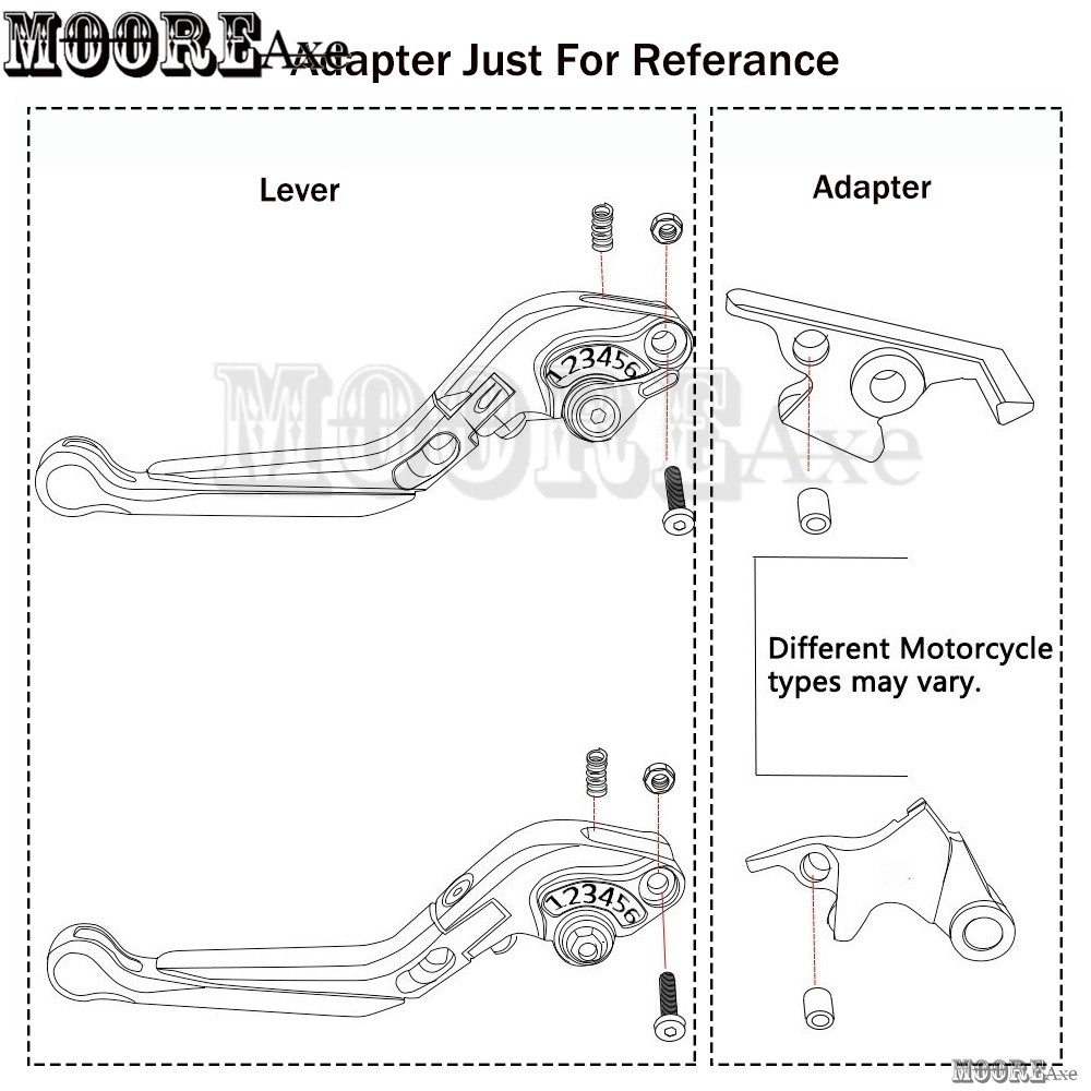 Mooreaxe Accessories For NMAX155 NMAX 155 V3 2025 Motorcycle CNC Brake ...