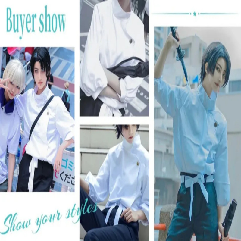 Anime Jujutsu Kaisen Yuta Okkotsu Cosplay Costume Kimono Uniform Kimono ...