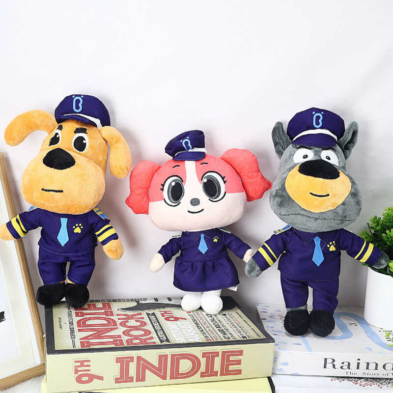 Detective Plush Sheriff Toy Anime Dog Bird Wolf Security Sergeant ...
