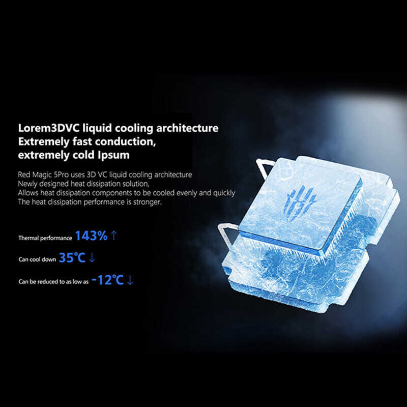 Redmagic Orihinal Na 5 Pro Cooler Magnetic Pa3136 36W 3D VC Liquid Cooling AI Temperature ...