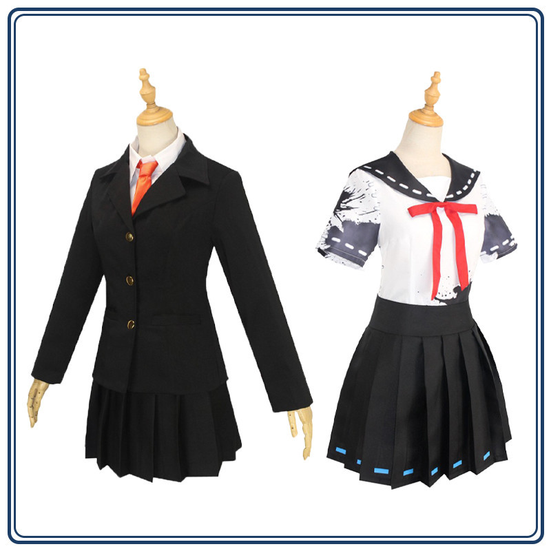 Anime Identity Ⅴ Cosplay Costume Tomie Kawakami Black Suit Believers ...