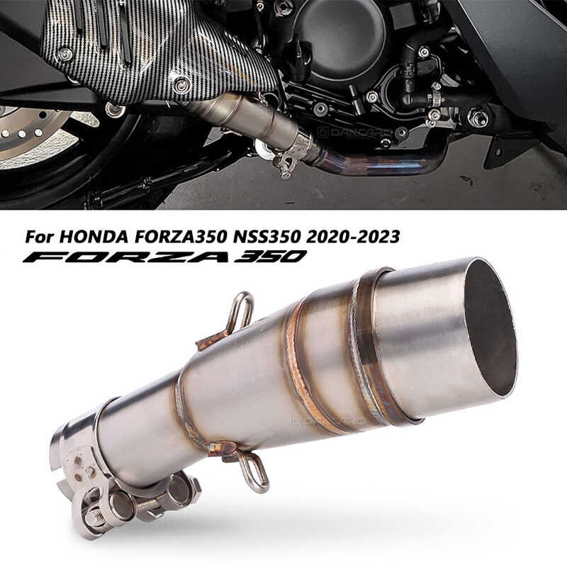 Para HONDA FORZA 350 2020 2021 2022 2023 Exhaust Pipe Middle Link Slip ...