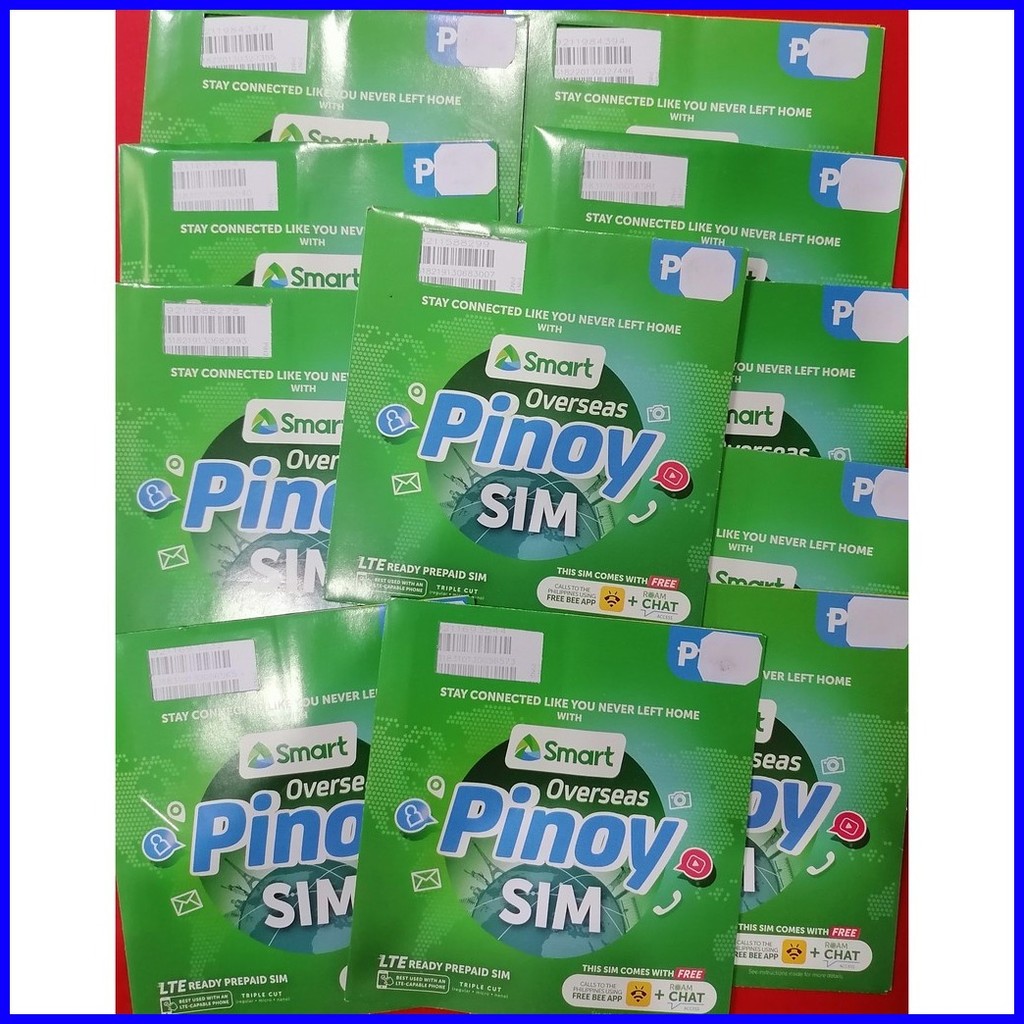 Smart Roaming Simcard Tricut Brand New Fresh For Overseas OFW Pinoy Use ...
