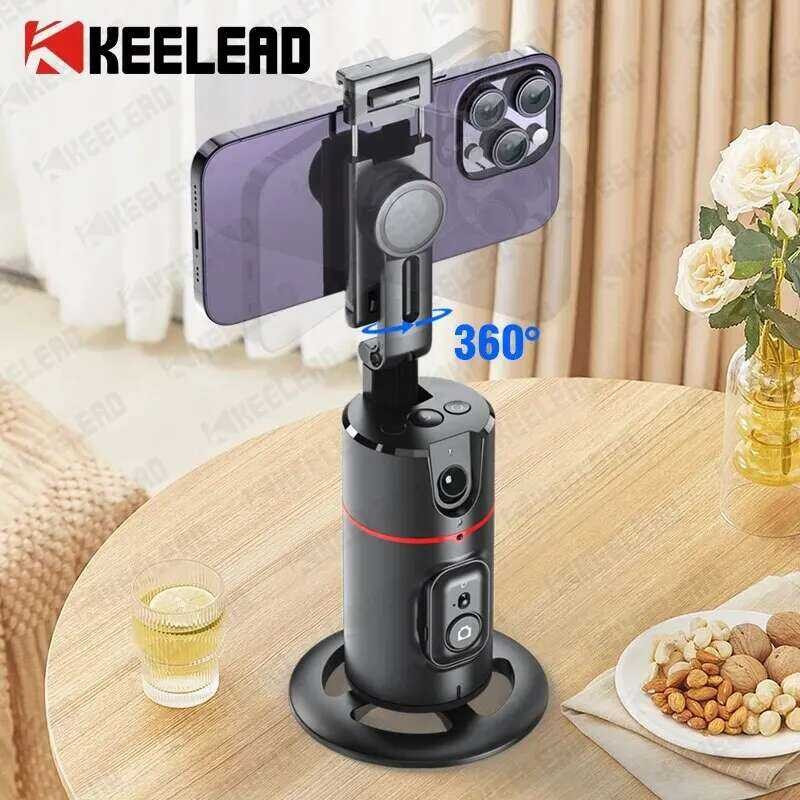 Yy P02 Auto Face Tracking Stand 360° Rotation Phone Holder Desop Matapos Ang Gimbal Stabilizer ...