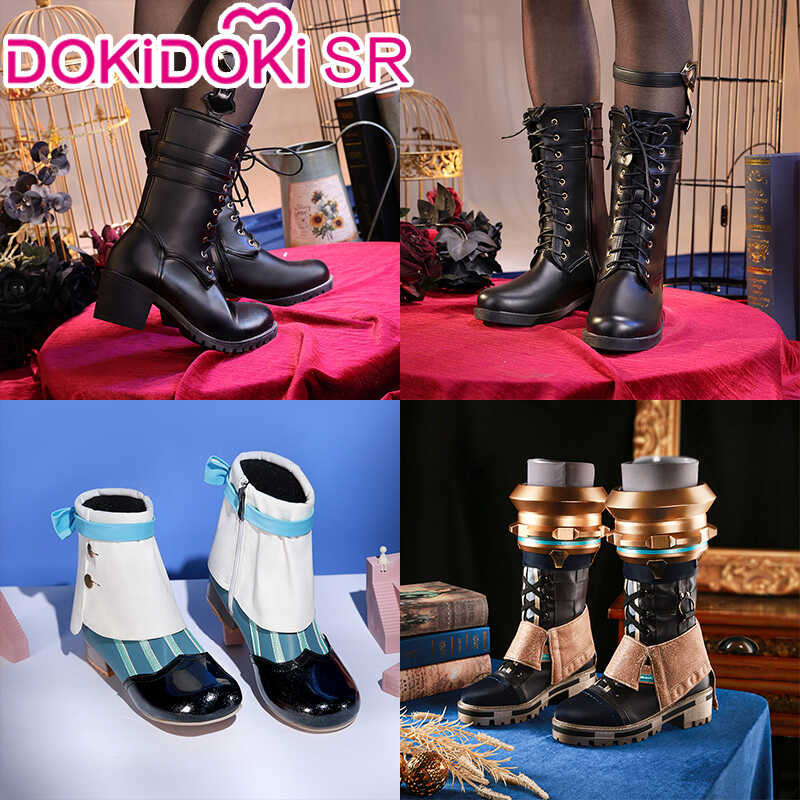 SA Lyney Lynette Freminet Sigewinne Shoes Cosplay Game Genshin Impact ...