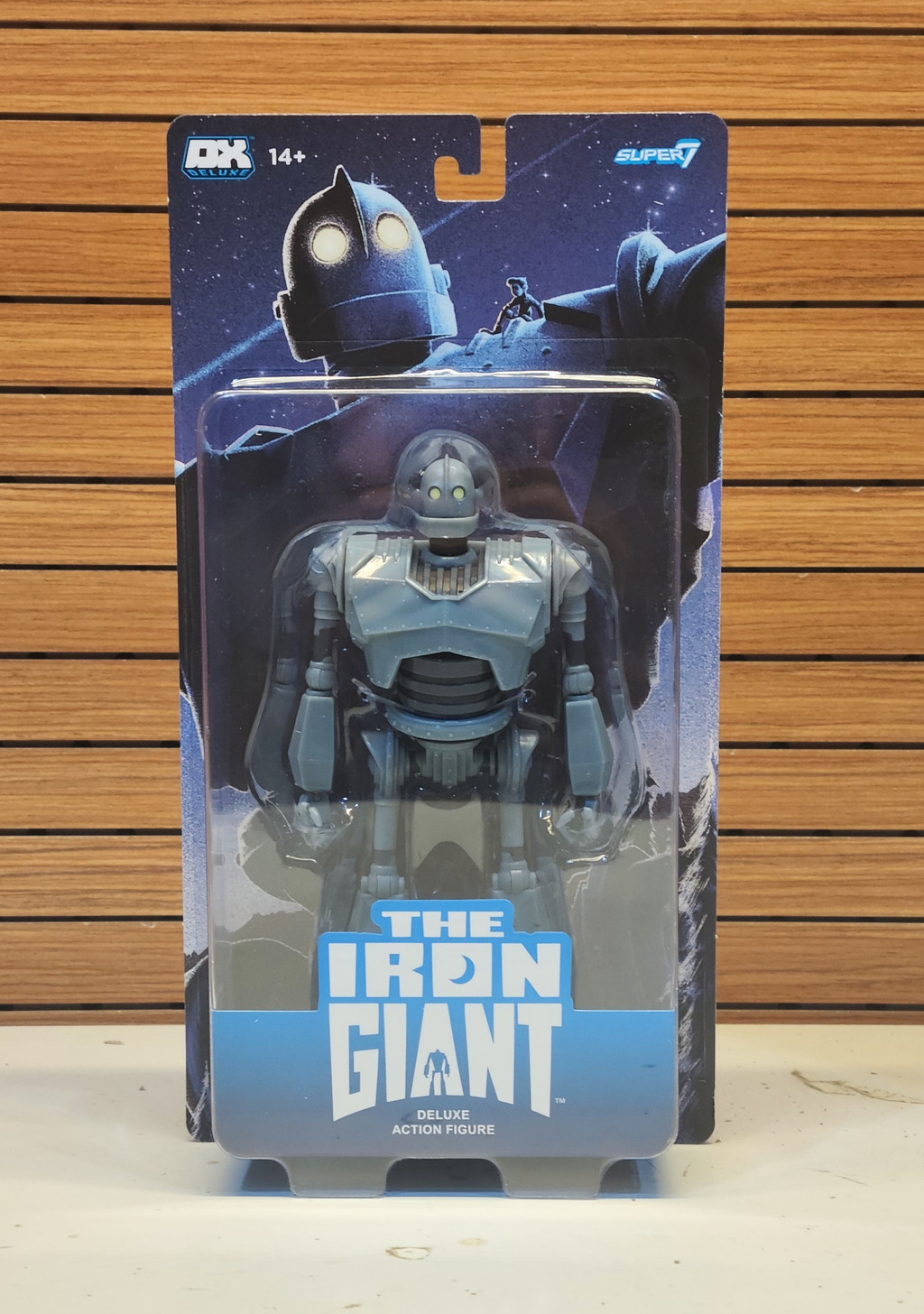 SUPER 7 The Iron Giant DX Limited Card The Iron Giant 7 Inches | Shopee ...