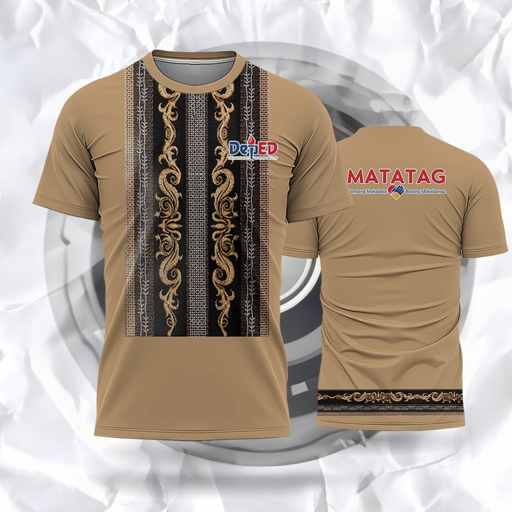 DEPED MATATAG TSHIRTS FULL SUBLIMATION T-Shirts FOR WOMEN AND Men ...