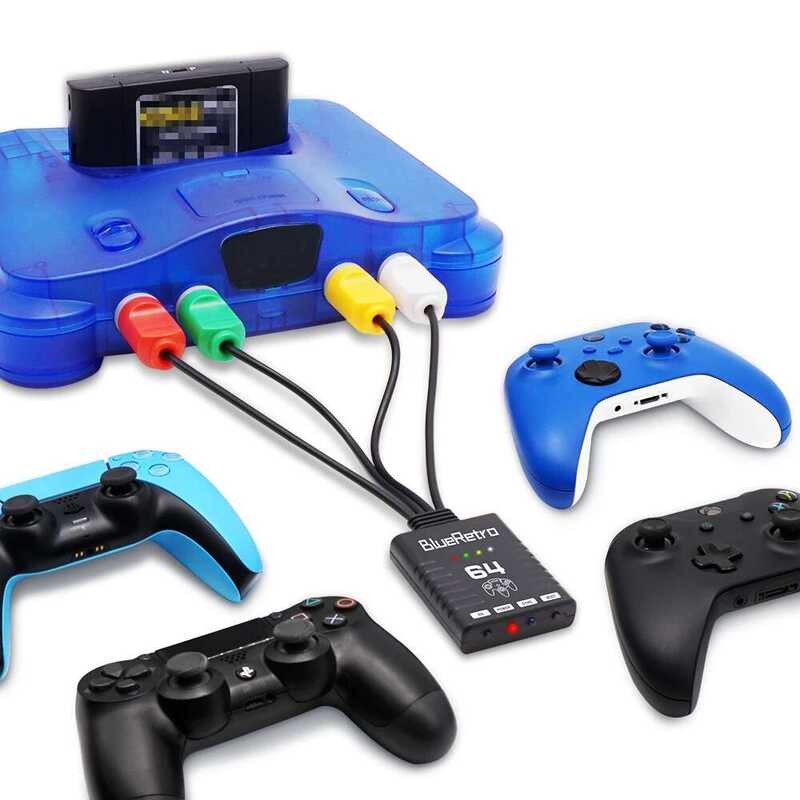 BlueRetro RetroScaler Wireless Game Controller Adapter For Nintendo 64 ...