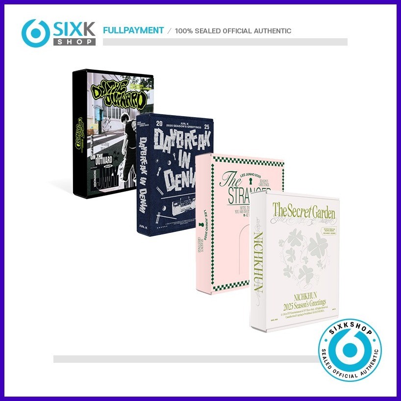 ⭐ (POB) JYP Entertainment 2PM - 2025 Season's Greetings | Shopee Philippines