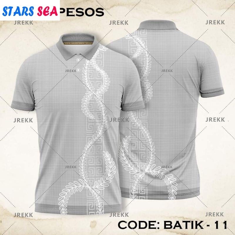 Asean Inspired Ethnic Attire New Agalog Batik Polo For Men Philippines ...