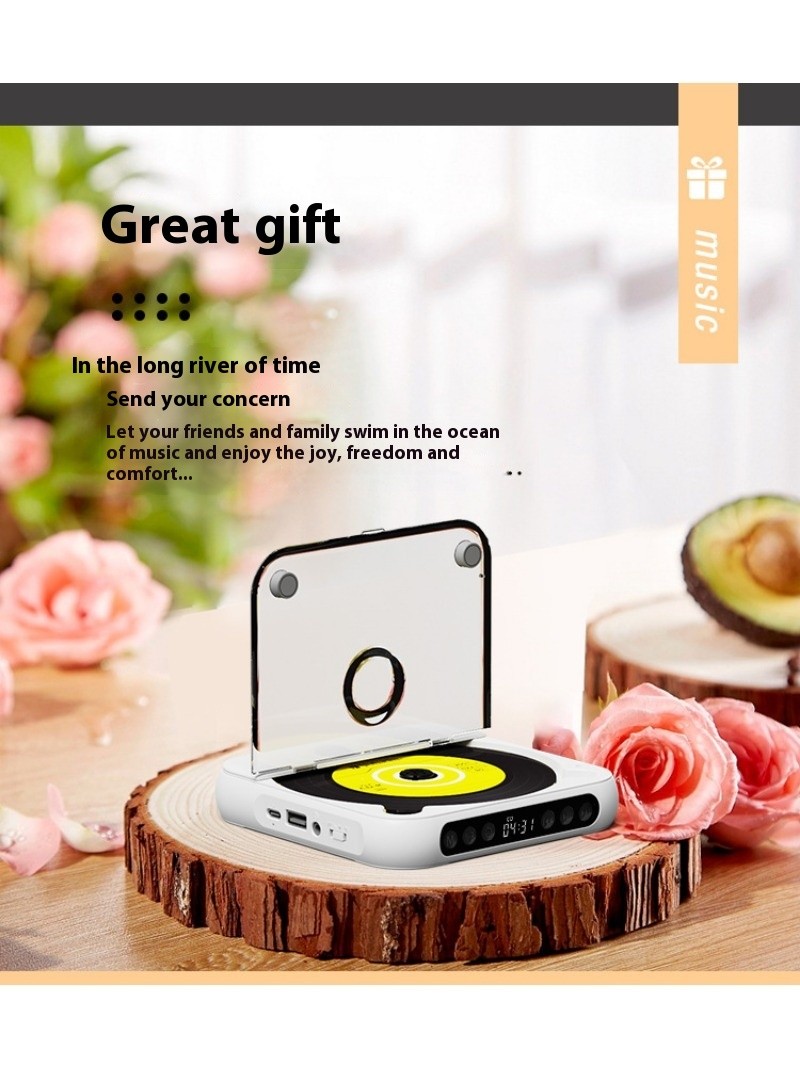 Music Album CD Player Bluetooth Portable Walkman Student English Mini ...