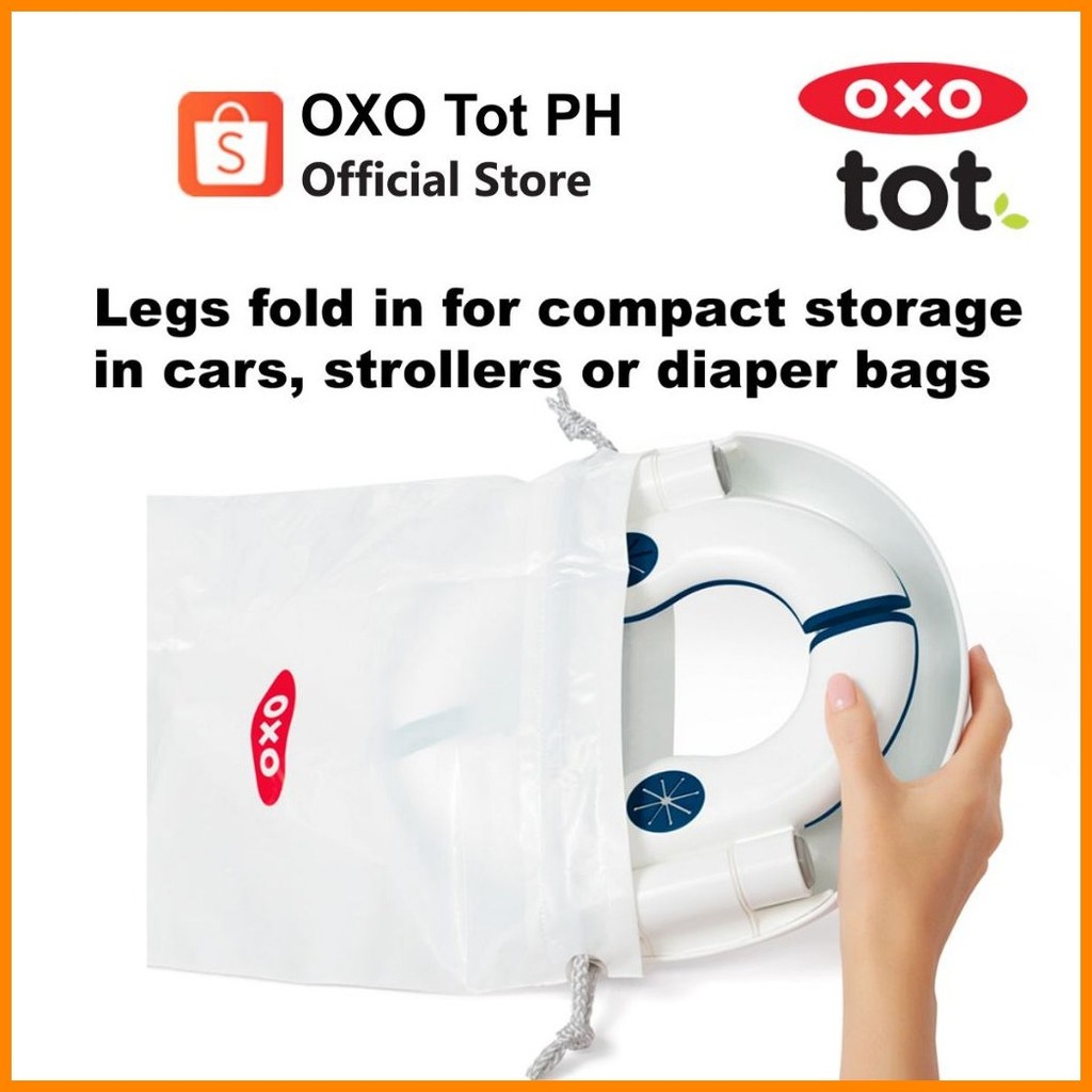 OXO Tot 2-In-1 Go Potty ( oxotot trainer baby toddler kids foldable toilet seat training tra ...