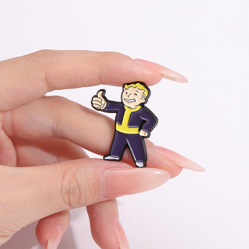 Fallout 4 Game Pins Brooches Classic Fallout Series Character Shelter ...