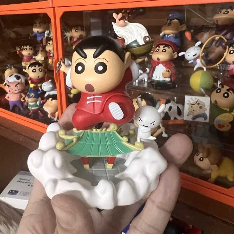 Miniso Crayon Cute New Series Classic Scene Blind Box Anime Action ...