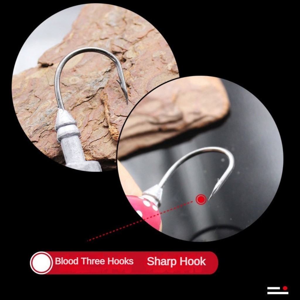 Fishing Type Lead Head Hook 3.5g-33g Blood Groove Sea Fish Hook ...