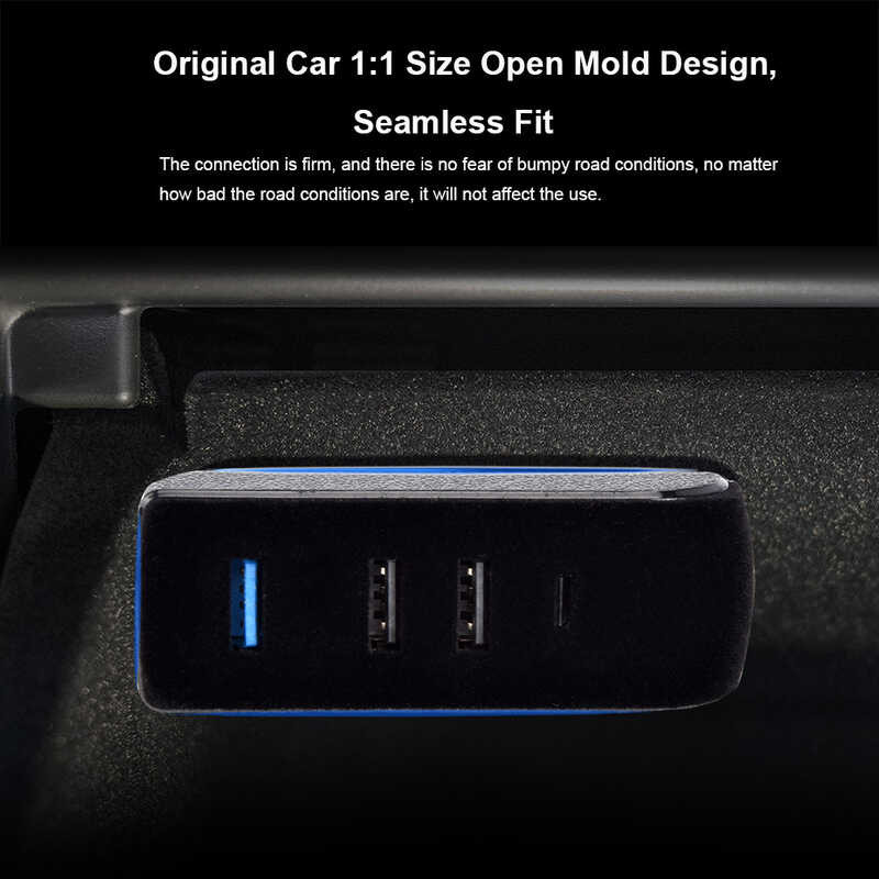 2023 USB Y Shunt Hub Intelligent Docking Station Para Sa Tesla Model 3 ...