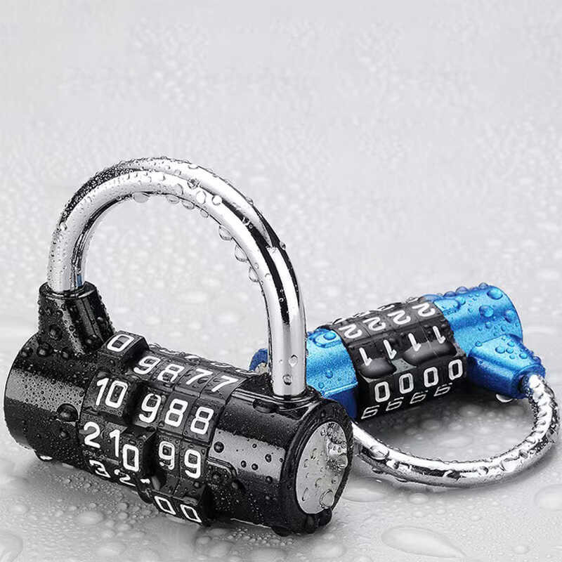 5 Digit Password Safety Wide Shackle Combination Padlock Para Sa Gym ...