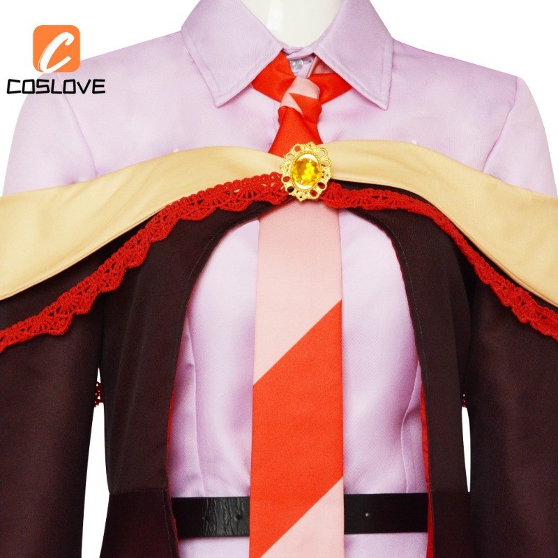 Anime Konosuba Megumin Cosplay Clothing Full Set Costume Suit for Woman ...