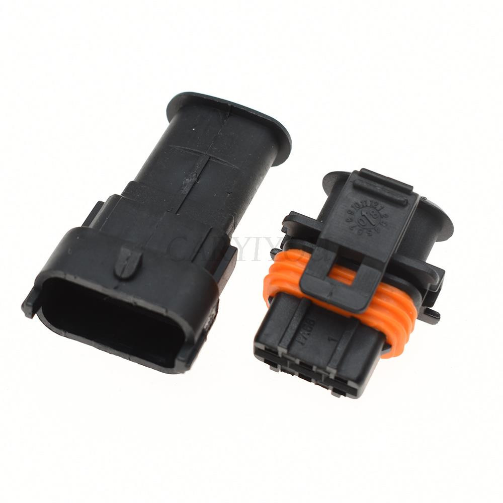 1 Set 3 Pin 1928404074 Seald Automotive Connector Car Fuel Pressure ...