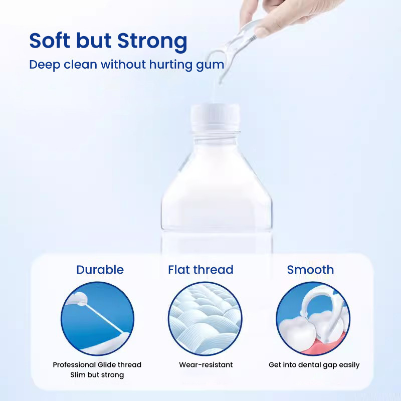 Oral B Glide Y-shaped 3D Floss Toothpick Floss Picks Gum Care Clean ...