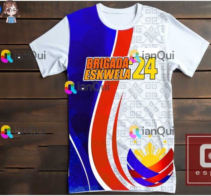 BRIGADA ESKWEL 2024 FSS SHIRT | Shopee Philippines