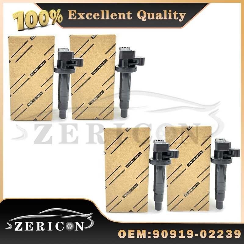 1/4Pc 90919-02239 Ignition Coil Para Sa Chevrolet Toyota Celica 90080 ...