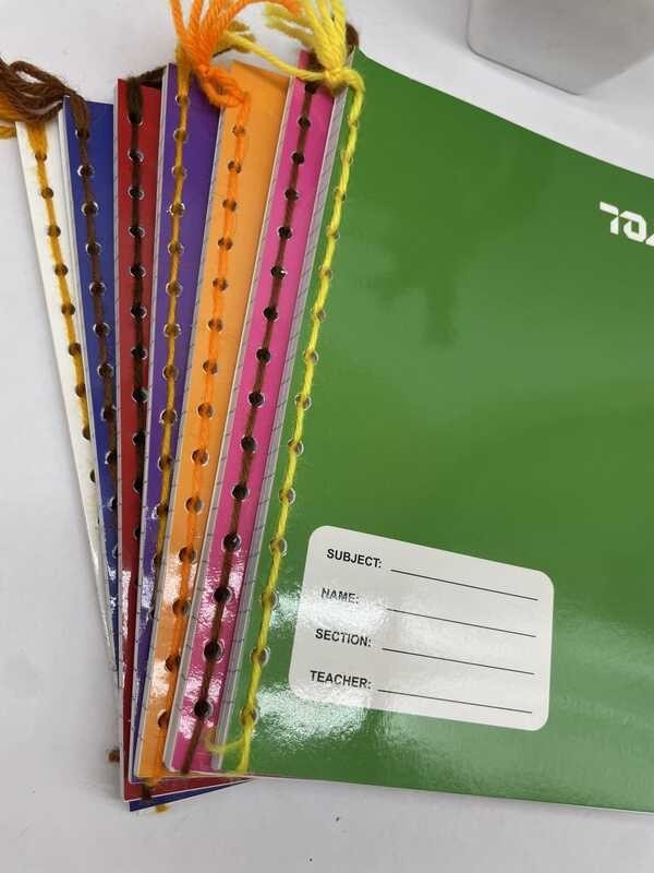 Isang kulay YARN NOTEBOOK (10 libro/1 Ream ) | Shopee Philippines