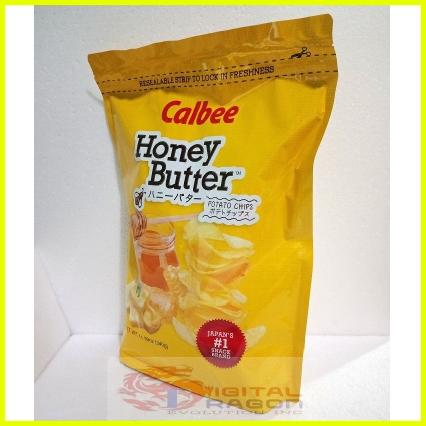 ☂ CALBEE HONEY BUTTER POTATO CHIPS 11.99OZ (340g) | Shopee Philippines